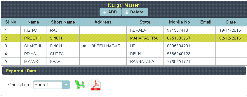 Karigar - JewelleryAdmin ERP Software - MarvelSoft - Administration Simplified