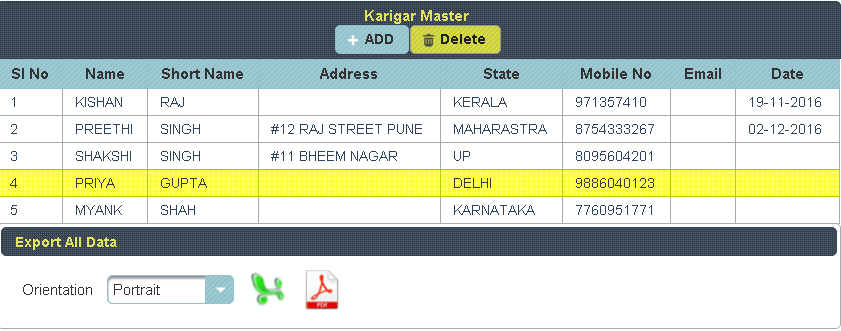 Karigar - JewelleryAdmin ERP Software - MarvelSoft - Administration Simplified