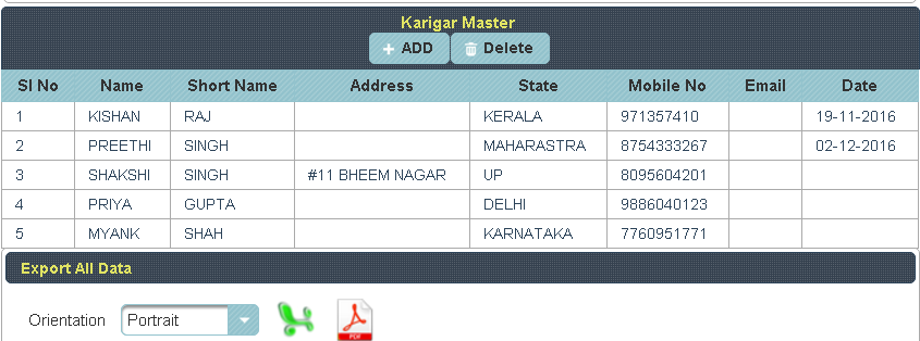 Karigar - JewelleryAdmin ERP Software - MarvelSoft - Administration Simplified